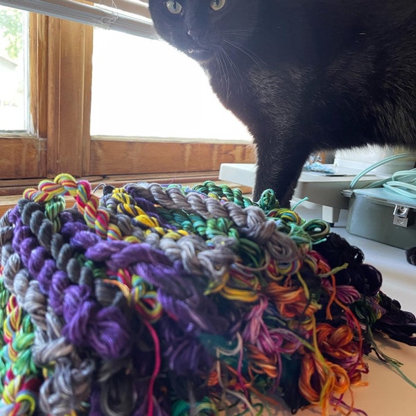 Set of 10 Acrylic Embroidery Floss Bobbin - Etsy