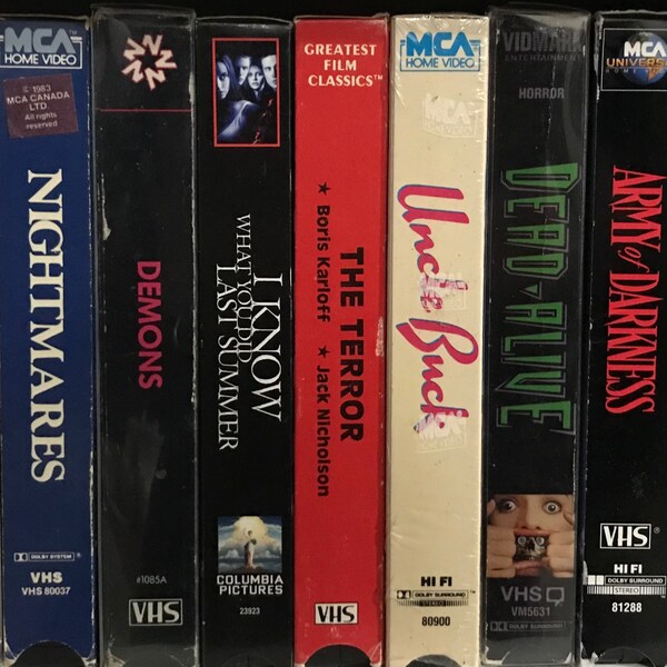 Sasquatch VHS Tape 2002 Cryptid Horror Lance Henriksen PNW - Etsy