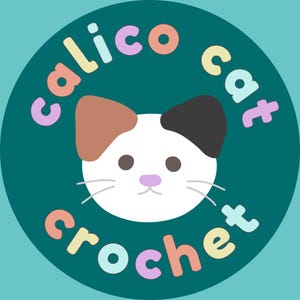 Colorful Sitting Cat Crochet Plush, Unique Colorful Stuffed Animal Cat ...
