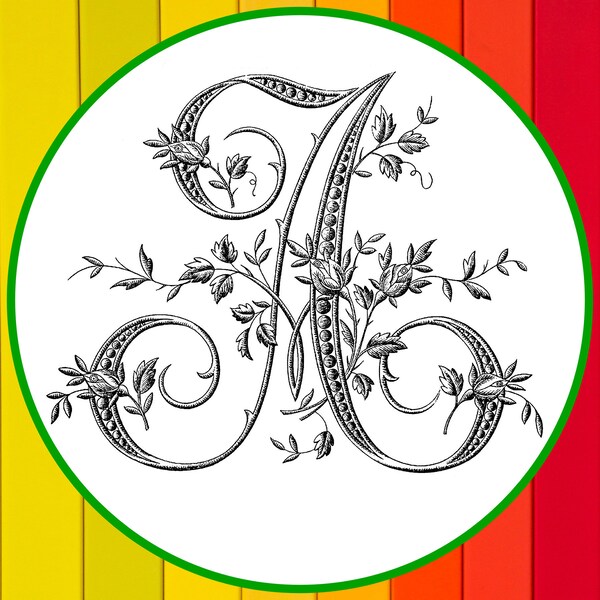 FRENCH ALPHABET STENCIL Large Letter M Monogram Initial Png Transparent ...