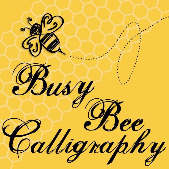 BusyBeeCalligraphy - Etsy