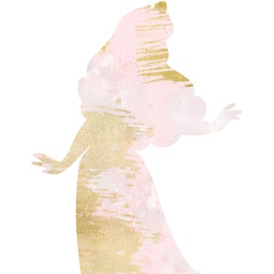 Princess Castle Wall Art Wall Art Princess Nursery Wall Decor Digital ...