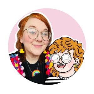 Overthinking Octopus Glossy Sticker Positivity Mental Health Emotional ...