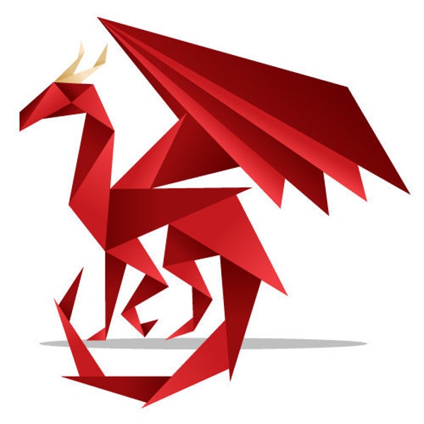 Water Dragon Papercraft 3 Sizes Sea Serpent Sculpture, Low Poly Fantasy ...