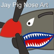 Jay Pig Nose Art Aircraft nose art panels and by JayPigNoseArt
