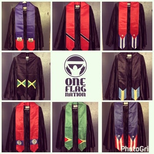 Mixed Country Flag Graduation Stoles/sash any Flags - Etsy
