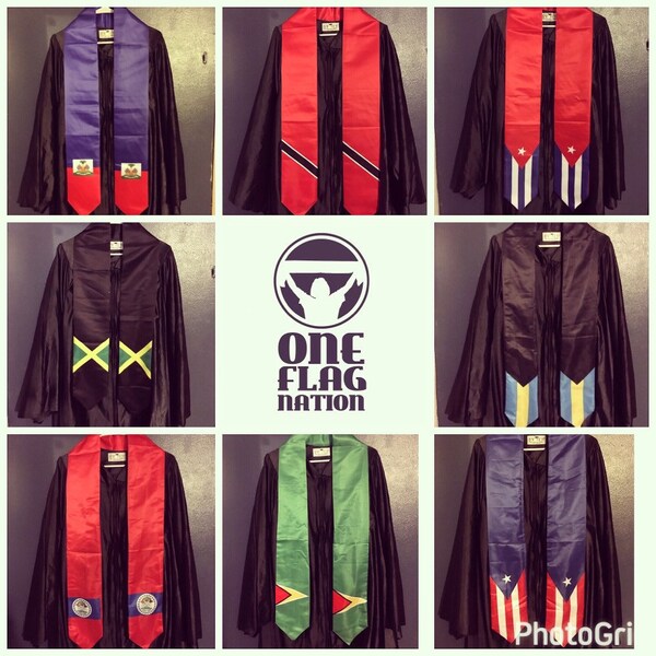 Country Flag Graduation Stole/sash Colombia - Etsy