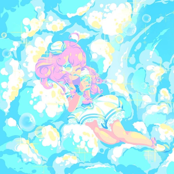 Gyaru Art Print - Etsy