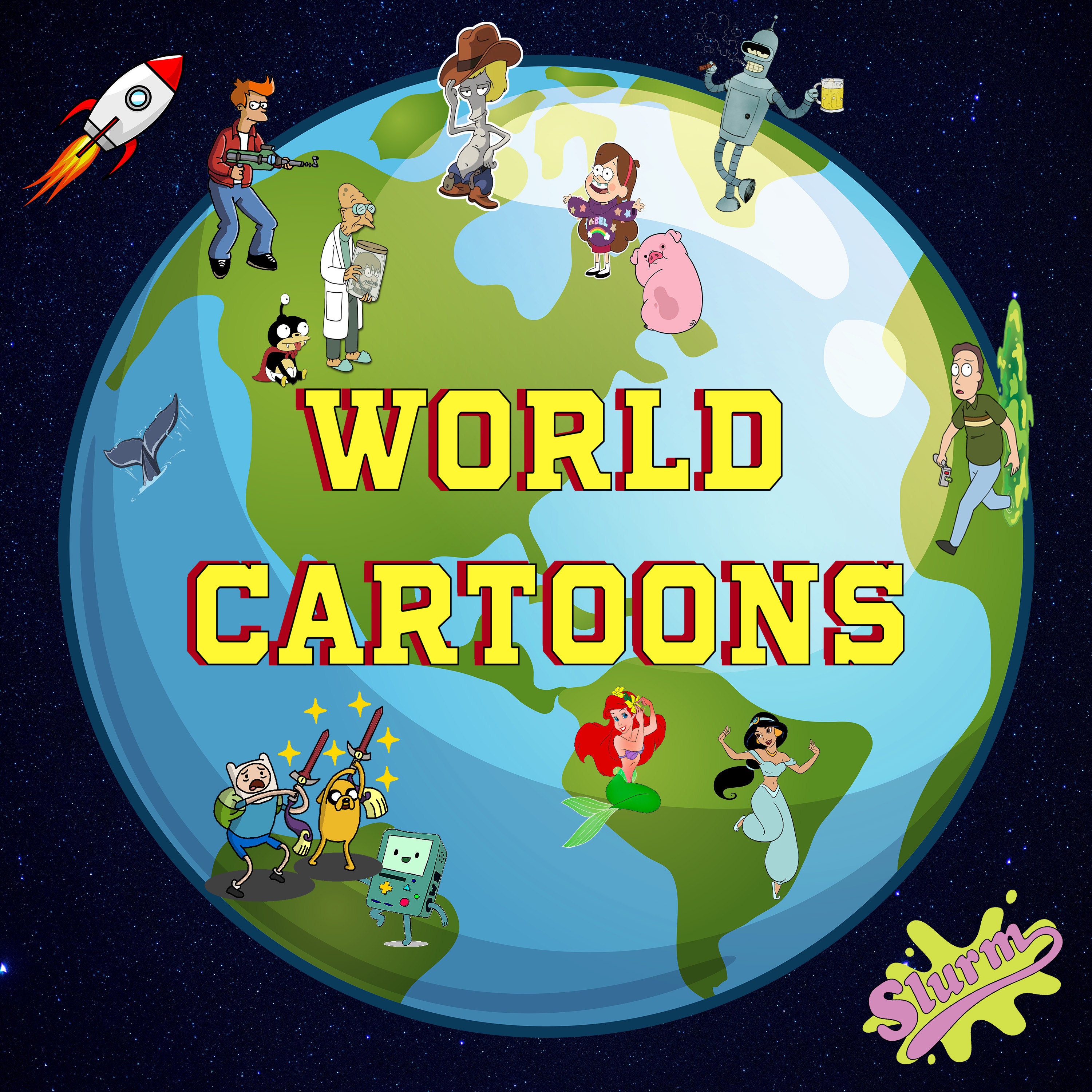 I will draw you in any style of your favorite by WorldCartoons
