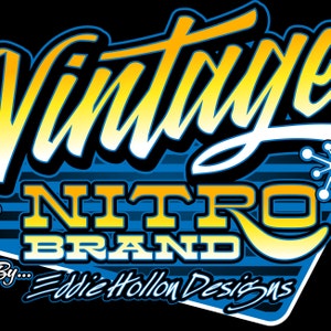 Darrell Alderman's Mopar Pro Stock Daytona, LARGE 35 nitro Heads Wall ...