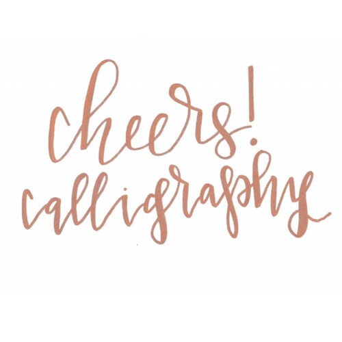 CheersCalligraphy - Etsy