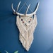 Macrame Antler Tutorial Pattern Wall Hanging, Digital Download, Witchy ...