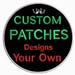 Custom Vinyl Badges.silicon Label.rubber Badges.sew on Badges.iron on ...