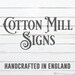 Hand Painted Signs and Wall Art by CottonMillSigns on Etsy