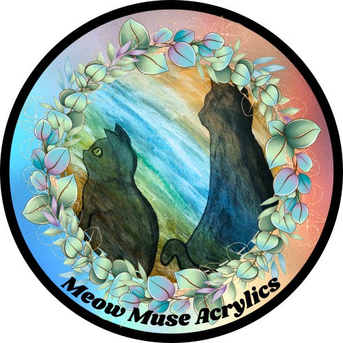 MeowMuseAcrylics - Etsy