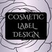 Skincare Labels Set, DELUXE Cosmetic Label Template Bundle, Canva ...