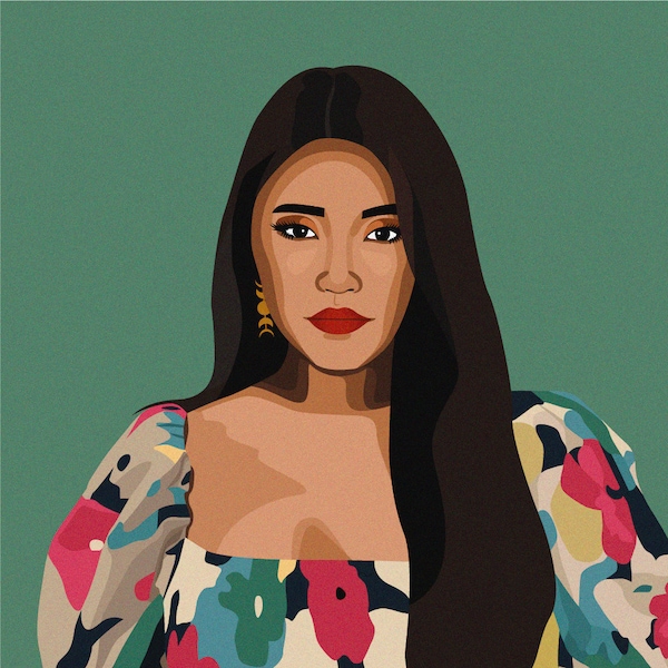 Filipino Art Print, Asian Woman Illustration, Culture Celebration Art ...