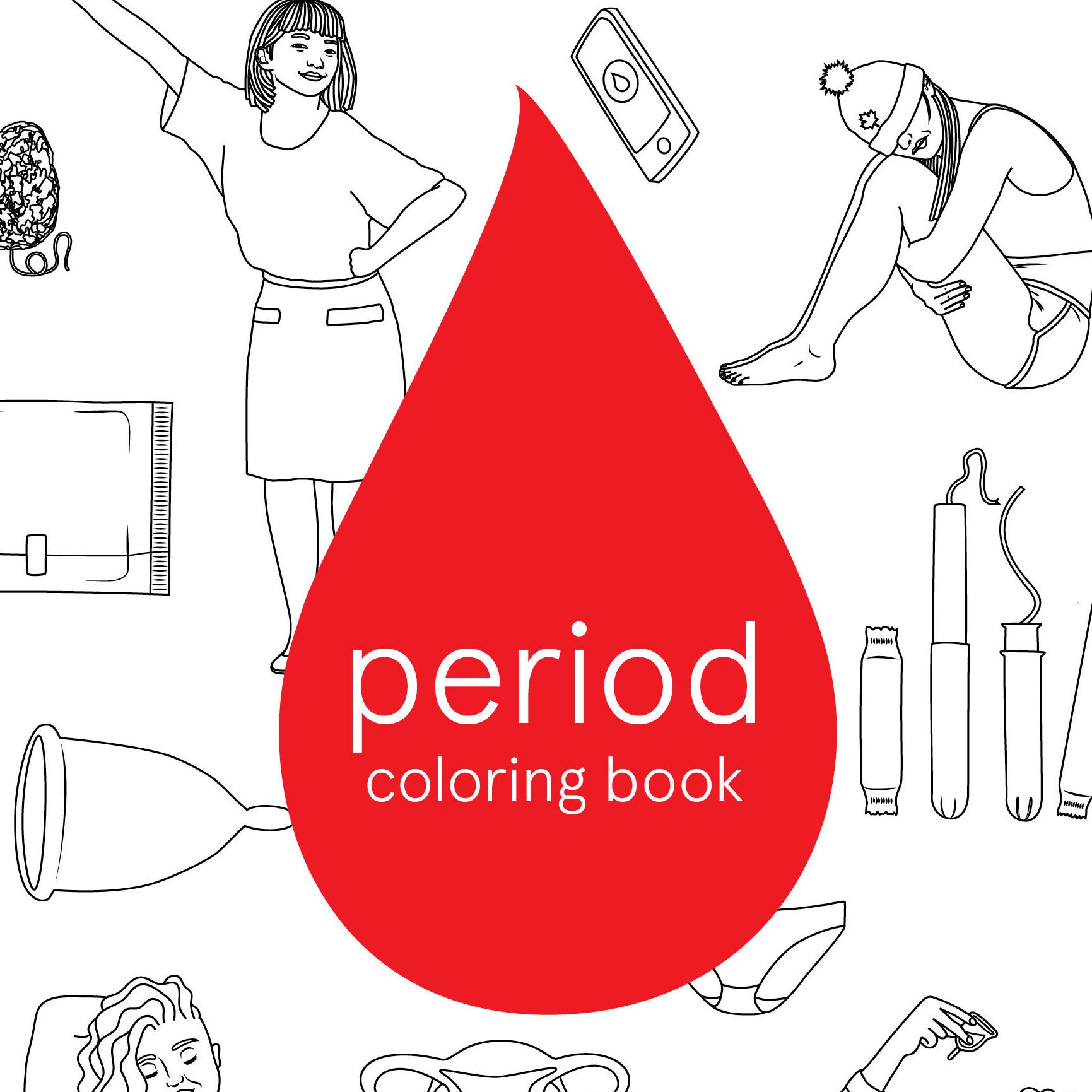 PeriodColoringBook - Etsy