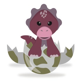 Digital and Printed art for babies or kids by Babyasaurus on Etsy