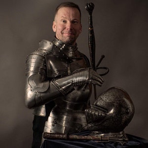 Antique 15th Century Mail Patch Medieval Armour Part Plate 1400s 1500s ...