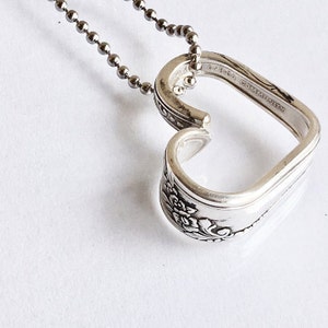 Soldered Half Heart, Classy Necklace, Love, Handmade, Silverplate ...