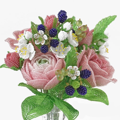 BeadedFlowersDesign - French Beaded Flowers Tutorials and Patterns - Etsy