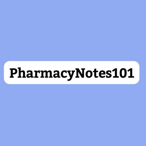 PharmacyNotes101 - Etsy