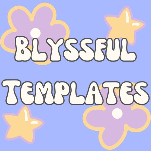 BlyssfulTemplates - Etsy