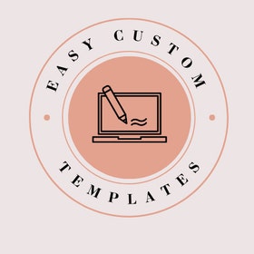 EasyCustomTemplates - Etsy