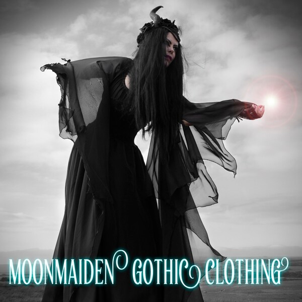 The Spookerveil Spooky Witchy Goth Veil by Moonmaiden Gothic Clothing ...