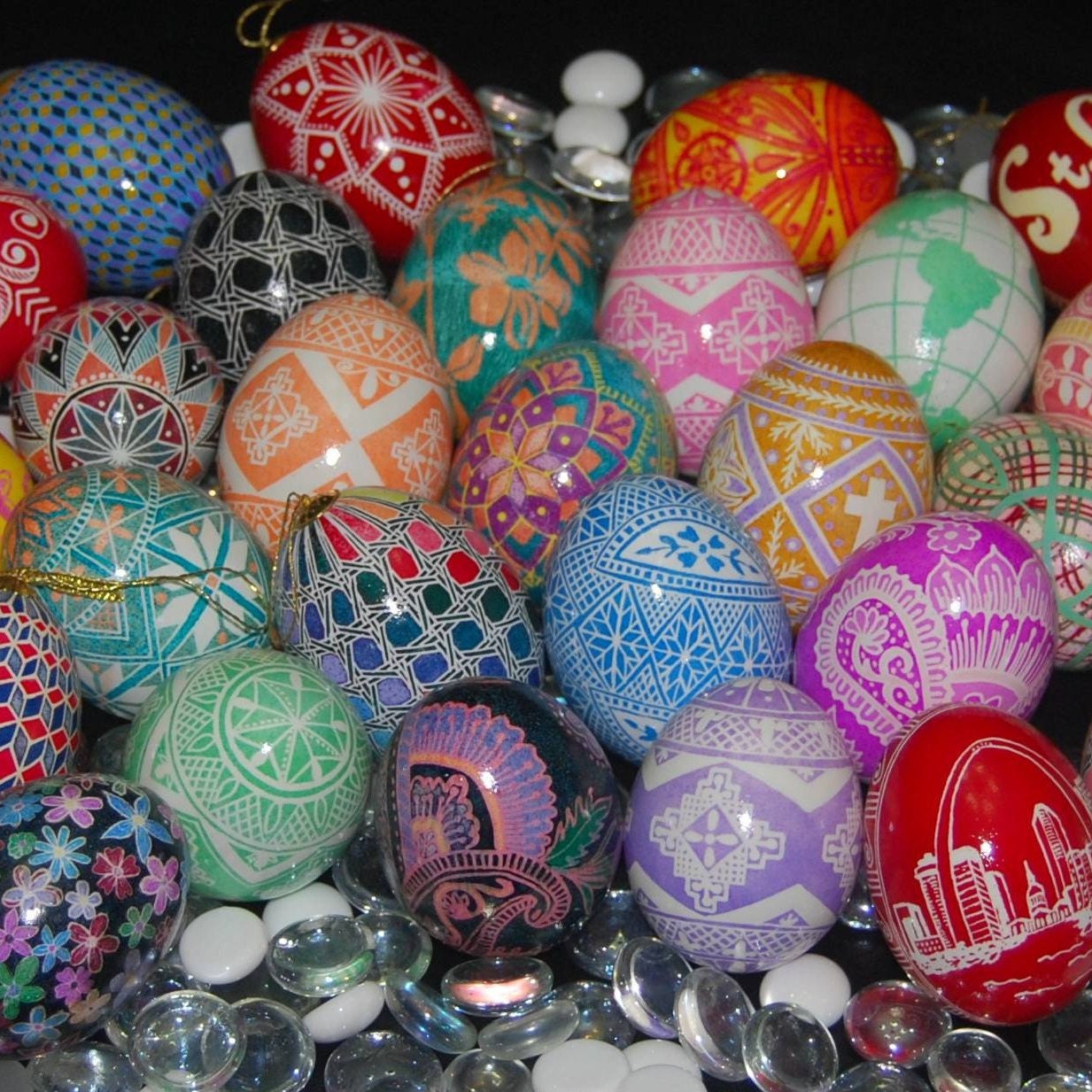 Pysanky-Slavic tradition of Egg Decorating by EggsbyKathy on Etsy