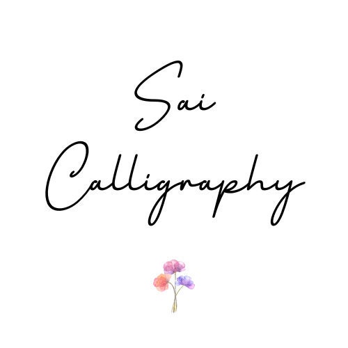 SaiCalligraphy - Etsy