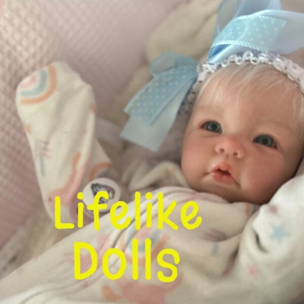 Personalised Custom Reborn Fake Baby Lifelike Doll real Looking , Soft ...