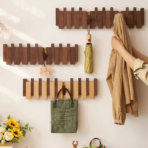 Walnut Wall Cover Decor, Electrical Meter Cover Shelf, Wall Art Natural ...