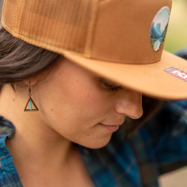 Glacier National Park 7 Panel Hat - Etsy