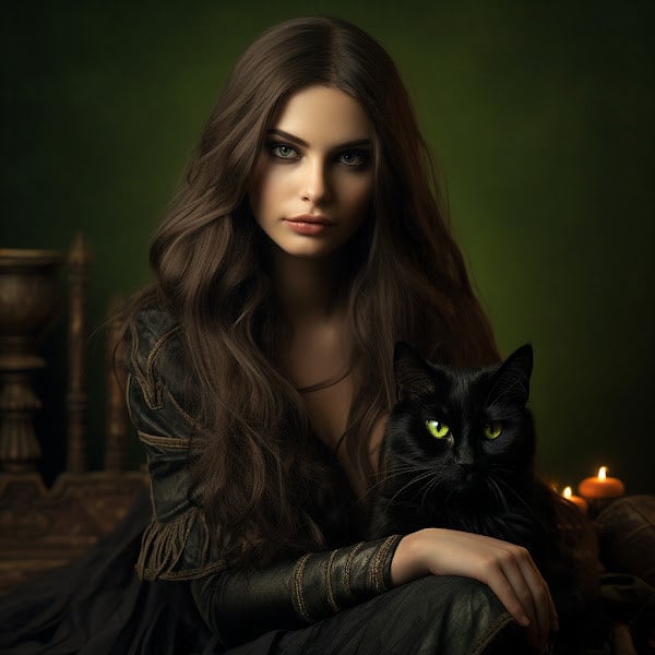 Witches Poster FOUR Witches Posters Beautifully Illustrated Witchy ...