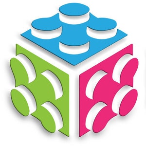 3D Printed Lego-inspired Giant Wreath - Etsy