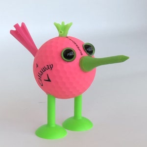 Custom Made Golf Gift, Your Own Personal Golf Ball Made Into a Birdie ...