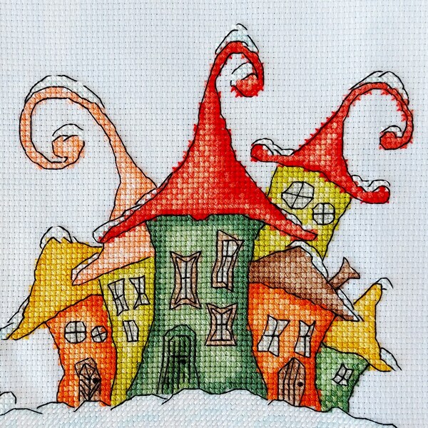 Dream Big Little One Cross Stitch Pattern Nursery Baby Kids Floral ...