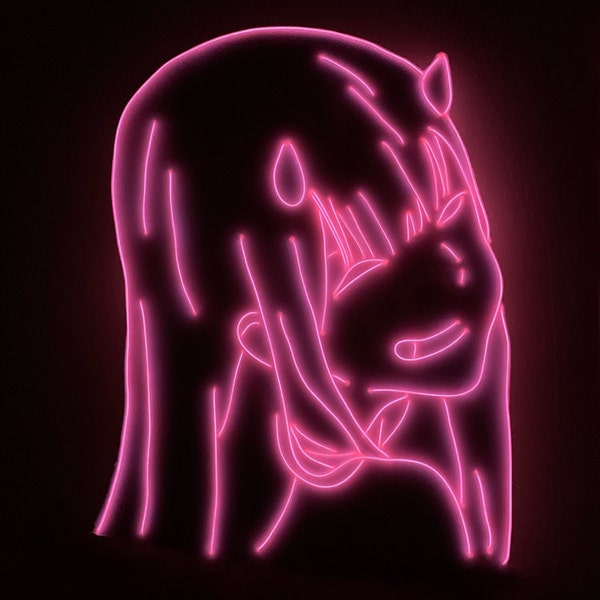 Anime Inspired LED Backlit Painting - Etsy