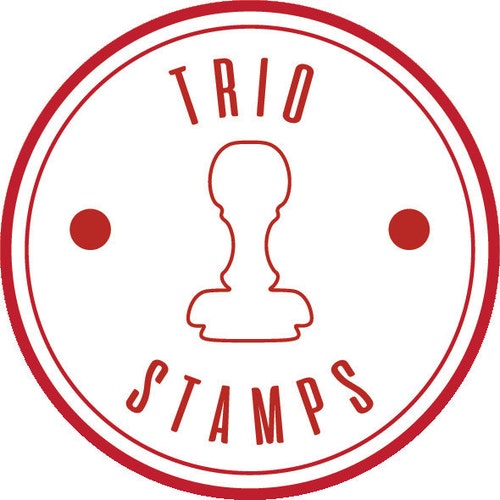TrioCustomStamp - Etsy