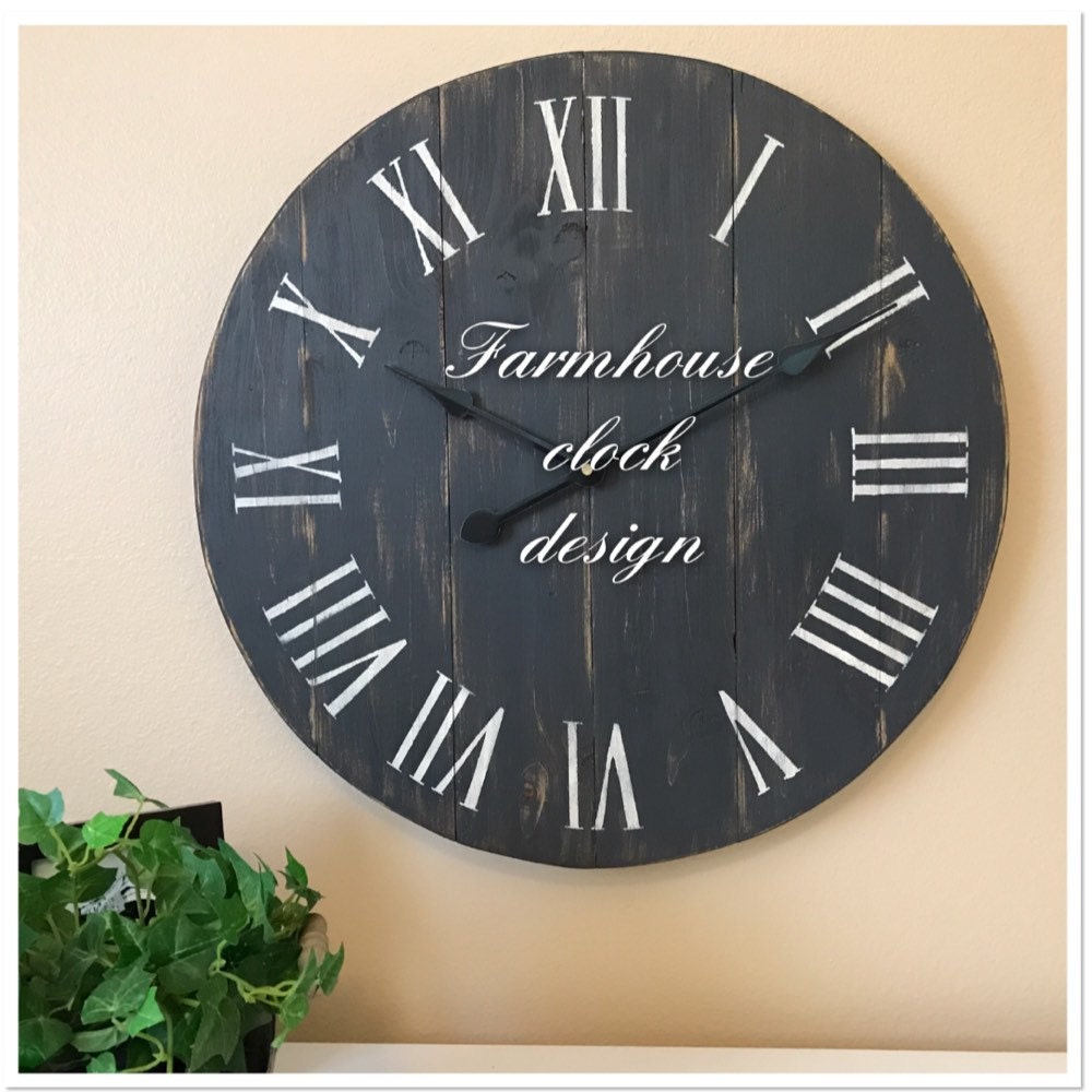 FarmHouseClockDesign - Etsy