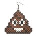 Poop Emoji Barrettes Mini Perler Beads Mini Hama Beads - Etsy Norway