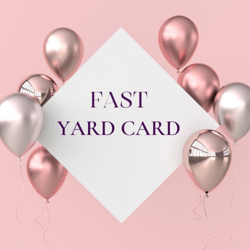 Fastyardcards - Etsy