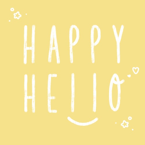 Happy Hello by HappyHelloCo on Etsy