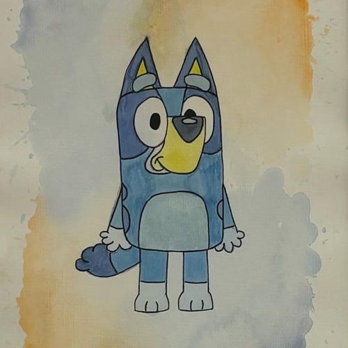BlueyFanArt - Etsy