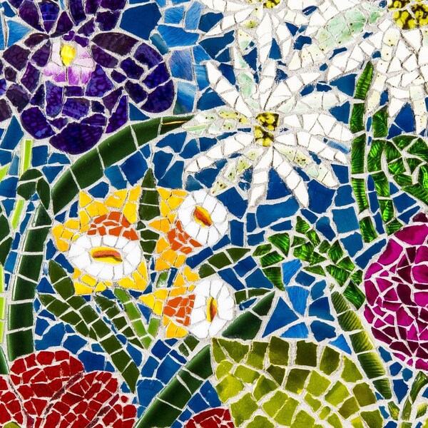 Handmade mr. Popcorn Ceramic Tile Mosaic Wall Art. Retro Look Popcorn ...