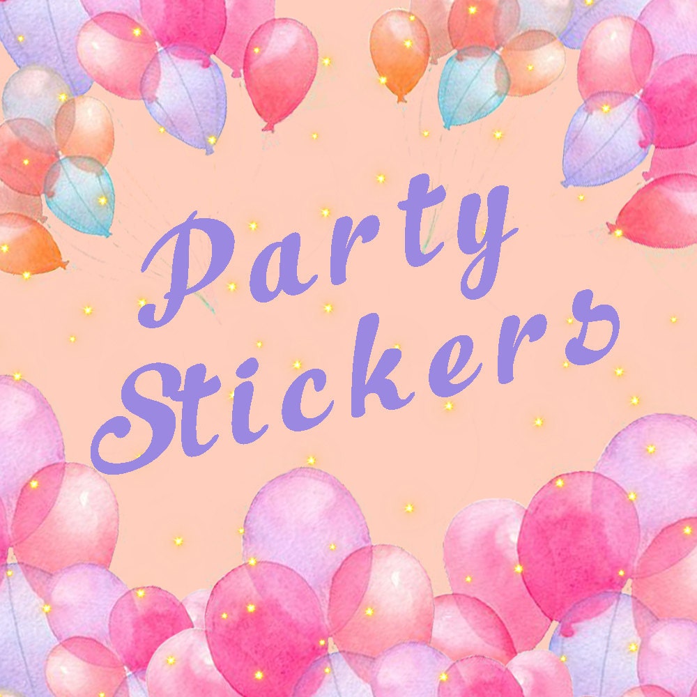 PartyStickersShop - Etsy