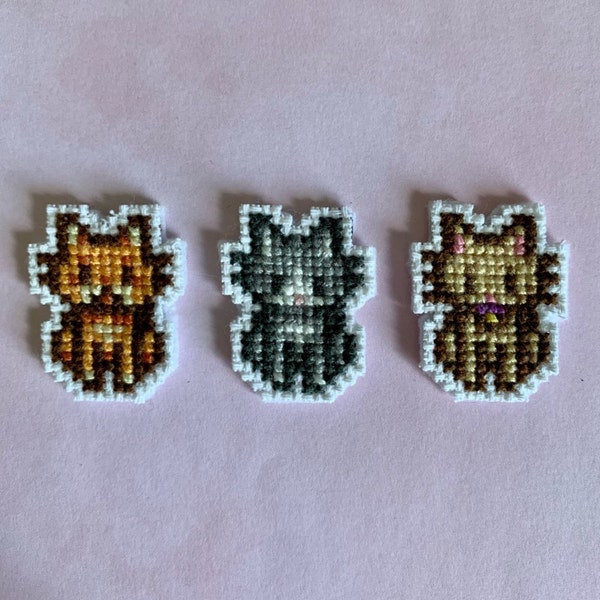 Crochet Round Cat Plushie - Etsy