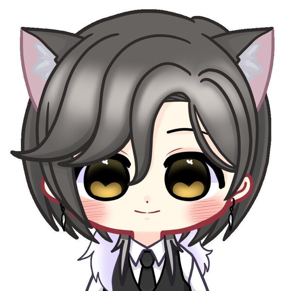 Vtuber Asset Live2d Skinny Cat Tail Rigged Vtuber Tail - Etsy